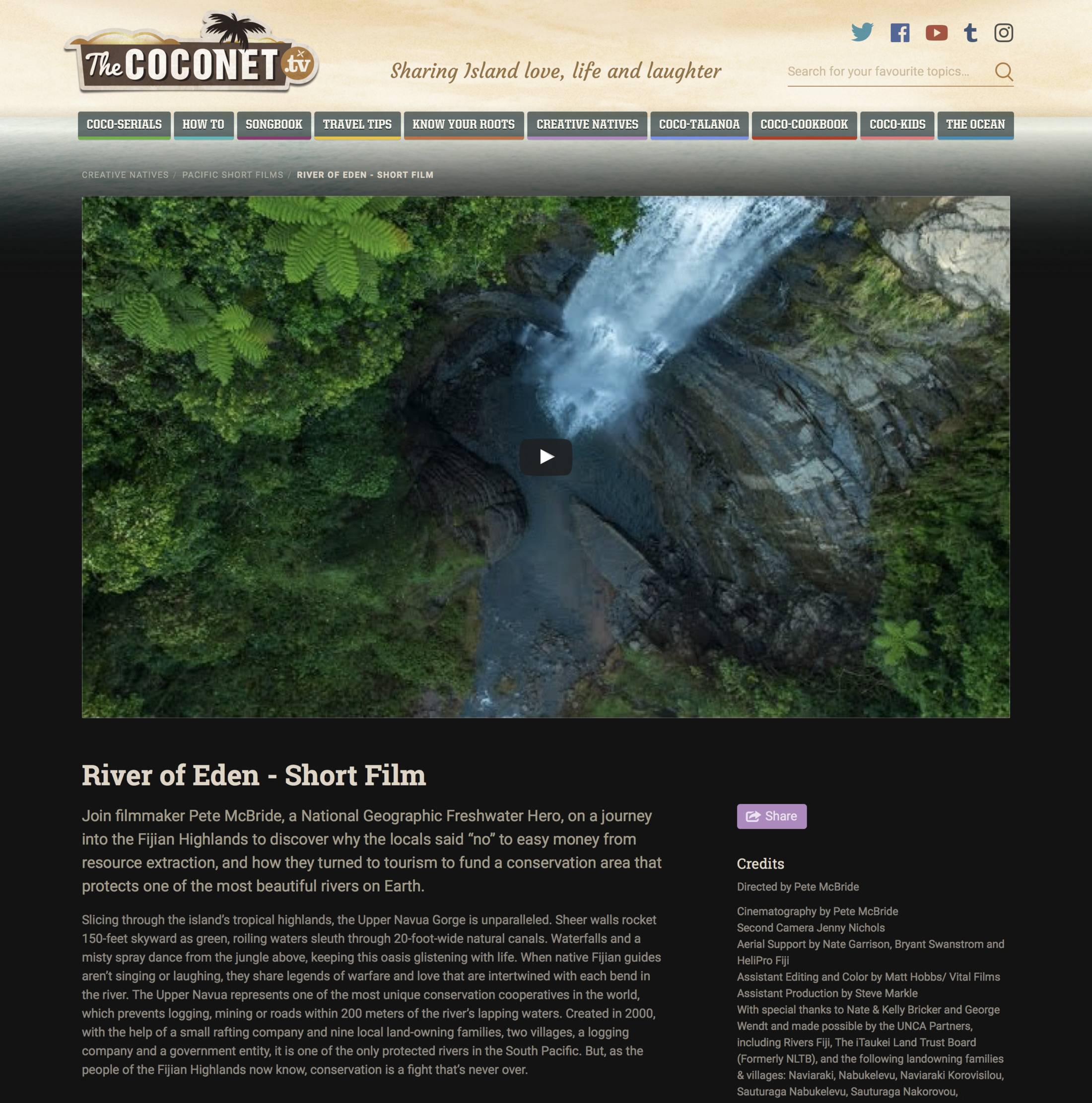 Cactuslab · Work · The Coconet