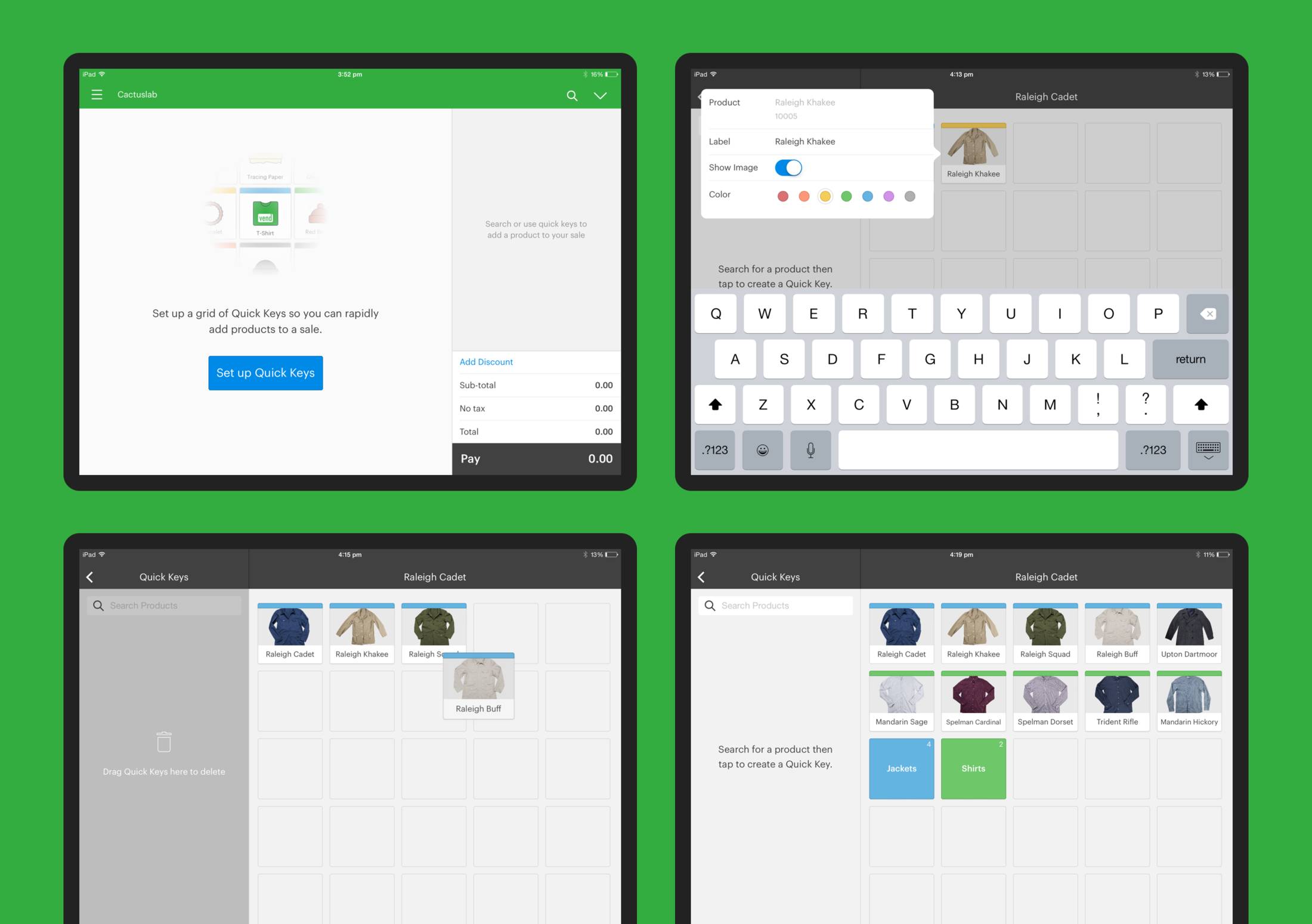 Cactuslab · Work · Vend Register