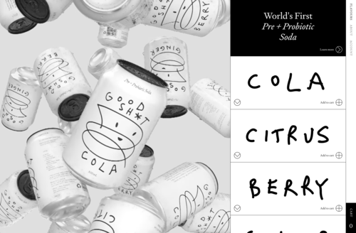 Cactuslab · Work · Good Sh*t Soda